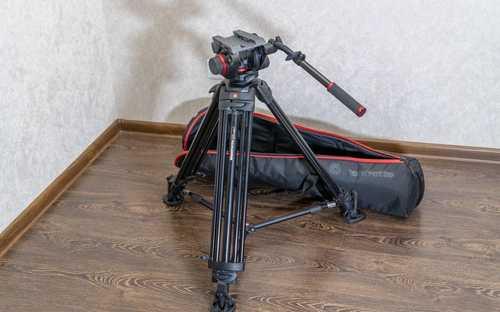 Штатив Manfrotto 546GB + голова 504HD