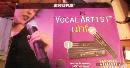 Новые радиомикрофоны shure SM-58