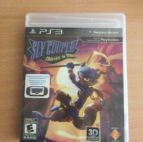 Игра для приставки PS3 Sly cooper Thieves Time