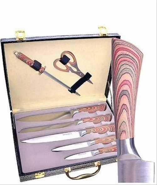 Новый набор ножей mayer&boch в кейсе