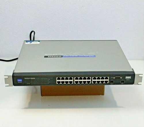 Коммутатор 24 порта гигабитный POE Cisco свитч 3шт