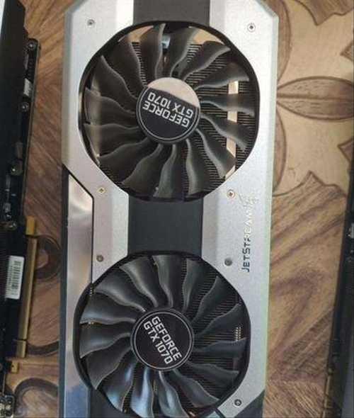 Gtx 1070 palit gamerock/jetstream x 52