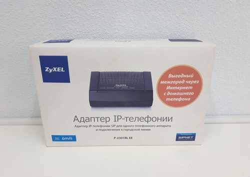 Телефонный адаптер zyxel P-2301RL (новый)