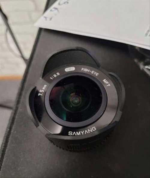 Объектив Samyang 7.5 mm f/3.5 Fish-Eye
