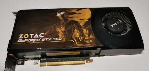 Видеокарта zotac GeForce GTX 560 2GB DDR5