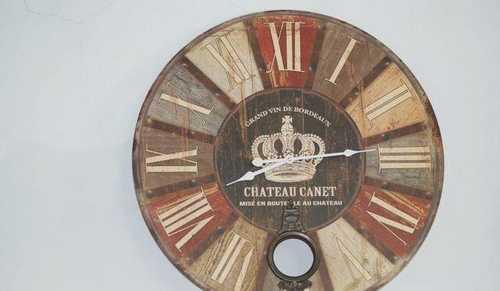Часы настенные коллекционные Франция винодельня