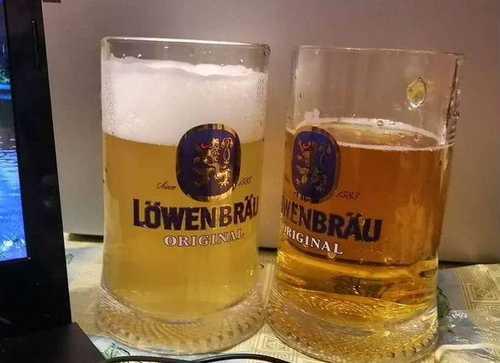 Lowenbrau пивные кружки