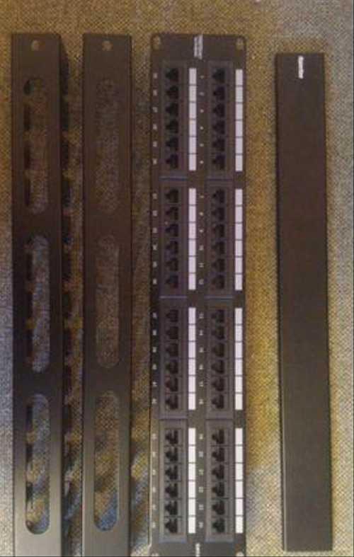 Патч-панель (Patch-Panel) TC-P48C5E + органайзер