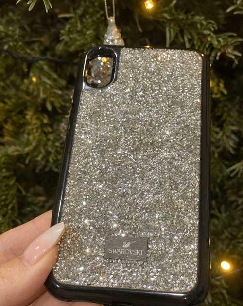 Чехол Swarovski для iPhone X