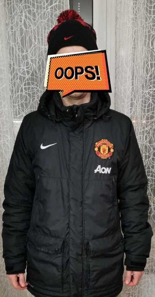 Зимняя куртка nike (Manchester United)