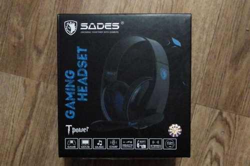 Игровая гарнитура Sades SA-701 TPower