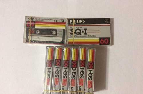 Аудиокассеты новые запечатанные Philips/Sony/Gold