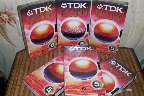 Видеокассеты TDK HS 300 (5 часов)