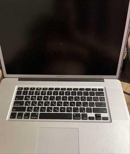 Apple MacBook Pro 17 a1297 на запчасти