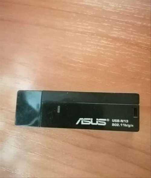 Внешний адаптер Wi-Fi для пк "Asus USB N13" (USB)