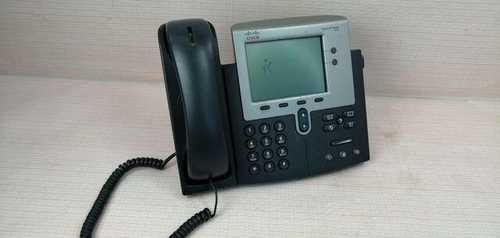 Телефон VoIP cisco CP-7942G рабочий б/у