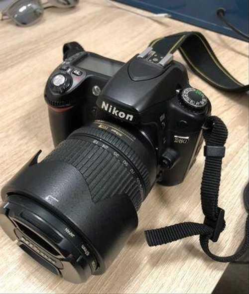 Фотоапарат зеркальный Nikon D80