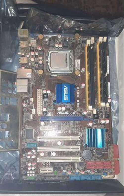 Комплект intel core 2 quad q9400 lga 775