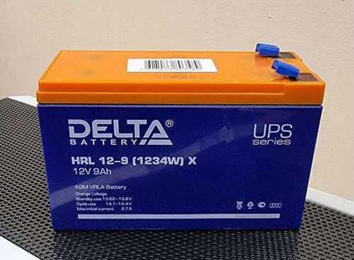 Аккумулятор delta HRL 12-9 1234w