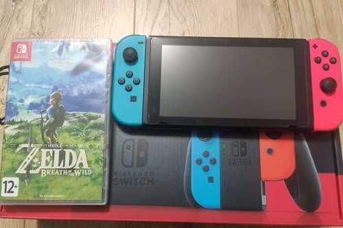 Nintendo Switch 2 ревизия +Zelda botw