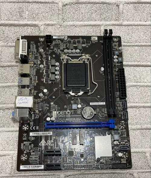 Материнская плата microATX Depo DPH110S LGA1151