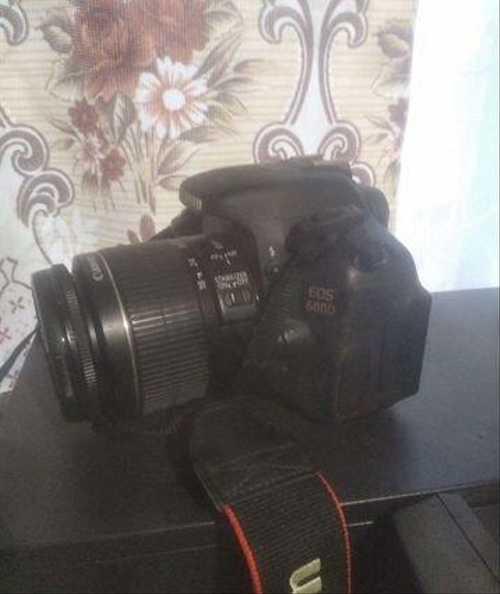 Canon 600d фотоаппарат зеркальный
