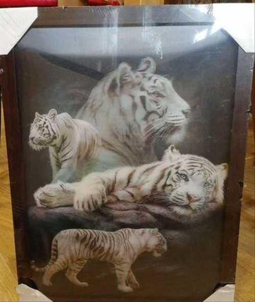 Картина 3D Тигр
