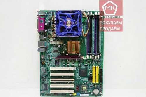 Мат. плата socket 478 + P4 3.0Ghz + допы