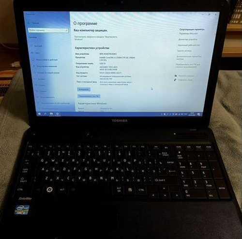 Ноубук Toshiba C660 (Core i3 2.1GHz, 4GB, 500GB)