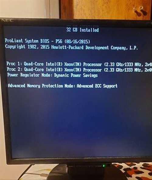 Сервер HP DL 380G5