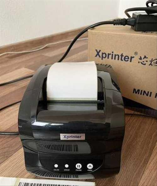 Новый Термальный принтер этикеток XP-365B
