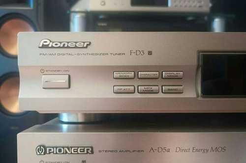 Pioneer F-D3 тюнер Hi-Fi редкий