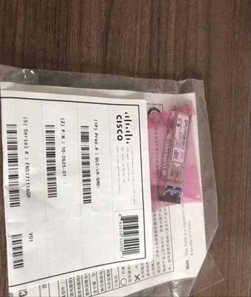 SFP модуль cisco