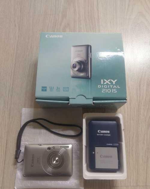 Новый фотоаппарат Canon IXY 210 IS (ixus 100 IS)
