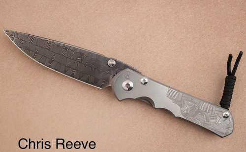 Нож складной Chris Reeve-L Sebenza 25 damascus