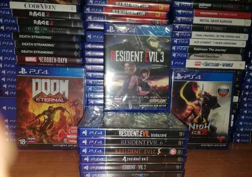 Новинки PS4 resident evil 3