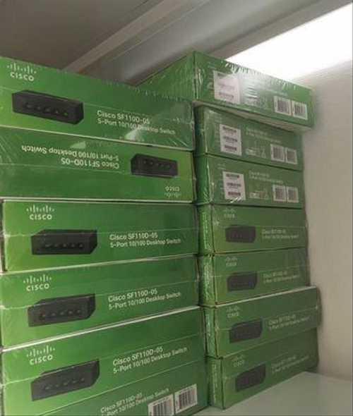 Коммутатор Cisco SF100D-05 5 x RJ45