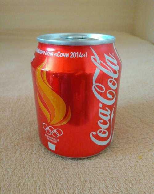 Банка Coca-Cola Олимпиада Sochi 2014