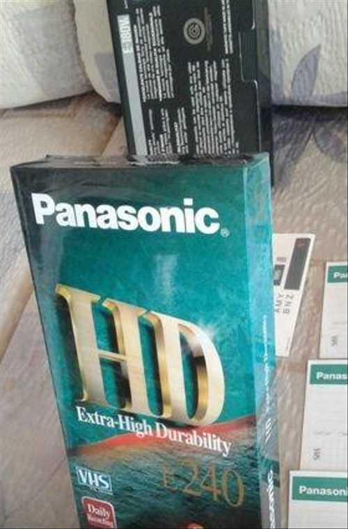 Видеокассеты новые Panasonic,Sony VHS