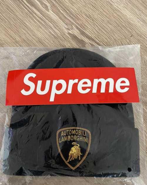 Шапка Supreme/Automobili Lamborghini Beanie