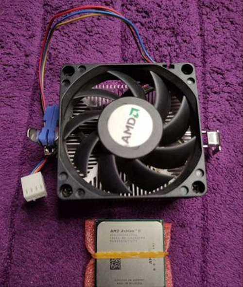 AMD Athlon II x2 250 + боксовый куллер к нему
