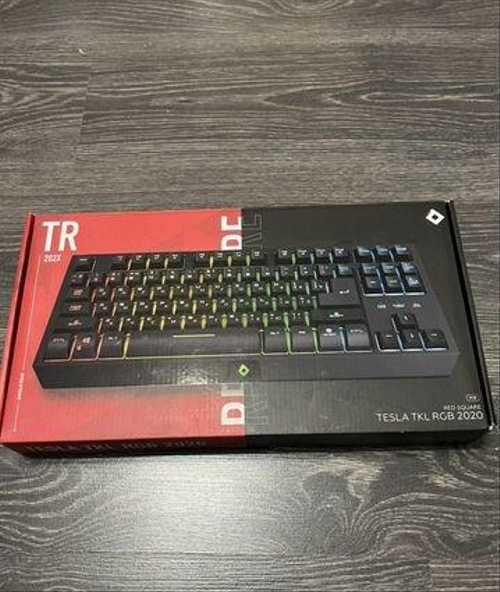 Игровая клавиатура red square tesla tkl rgb 2020