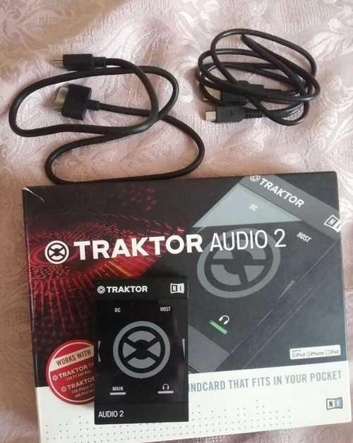 Внешняя звуковая карта traktor audio 2