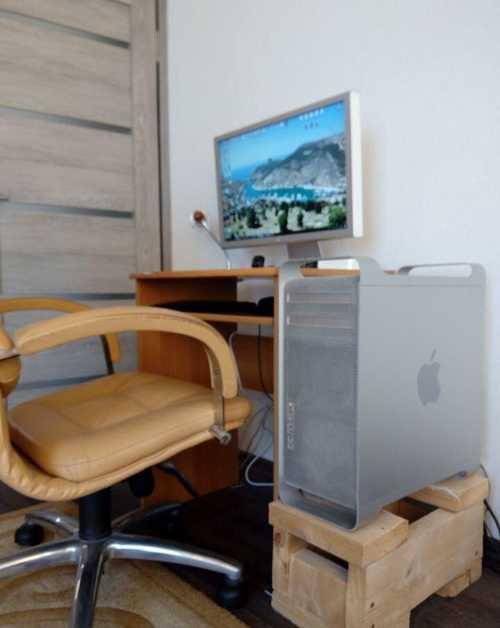Компьютер Apple mac 5.1 2009 (2 проца) + монитор
