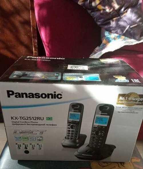 Беспроводной телефон dect Panasonic KX-TG2512RU