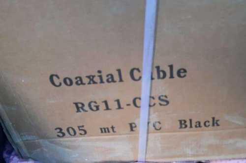 Кабель коаксиальный Coaxial RG11-Ccs 305 метров PV