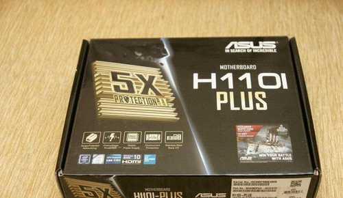 Asus H110I-plus (LGA1151, Mini ITX) + i3 9100f