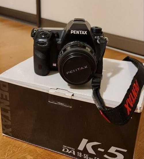 Зеркальный фотоаппарат Pentax k-5
