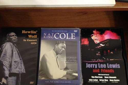 Фирменные DVD Jerry Lee Lewis Nat King Cole