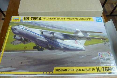 Модель самолета Ил-76 остатки